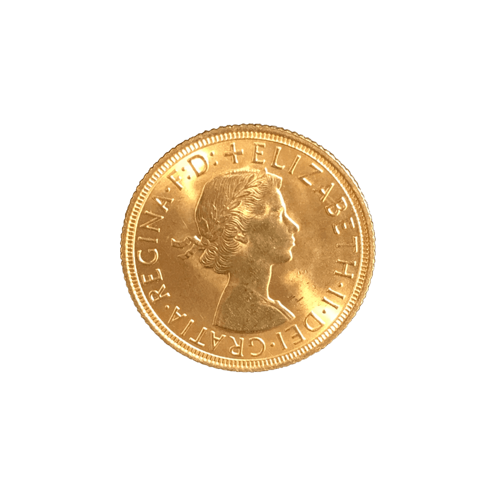 Libra ELIZABETH II (Antiga) 1958 - Gold Suisse